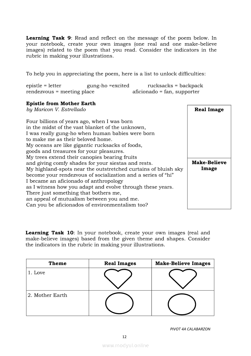English 6 English Module Grade 6 Modules English 6 English Module Grade 6 Modules