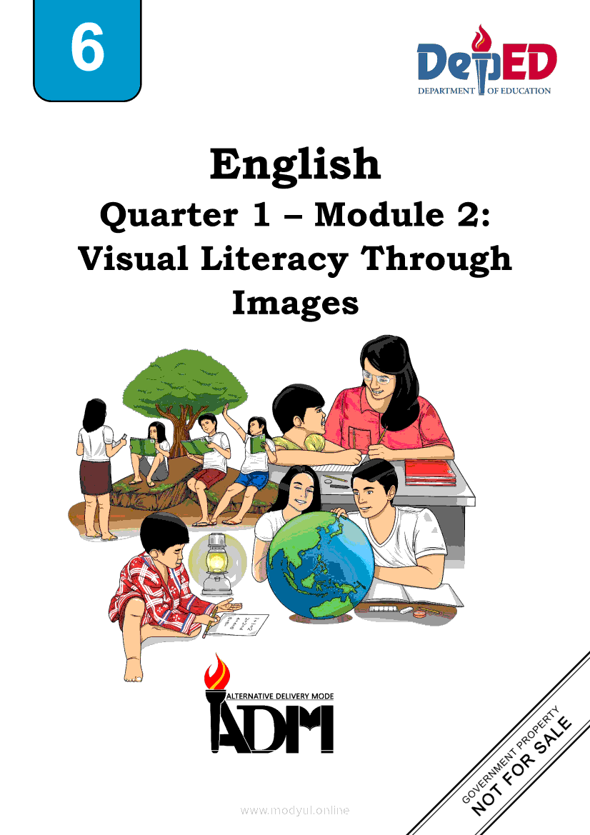English 6 Module 2 Visual Literacy Through Images Grade 6 Modules