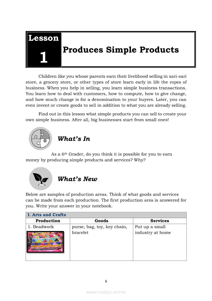EPP ICT Quarter 4 Module 1 Sells Products Based On Needs And Demands