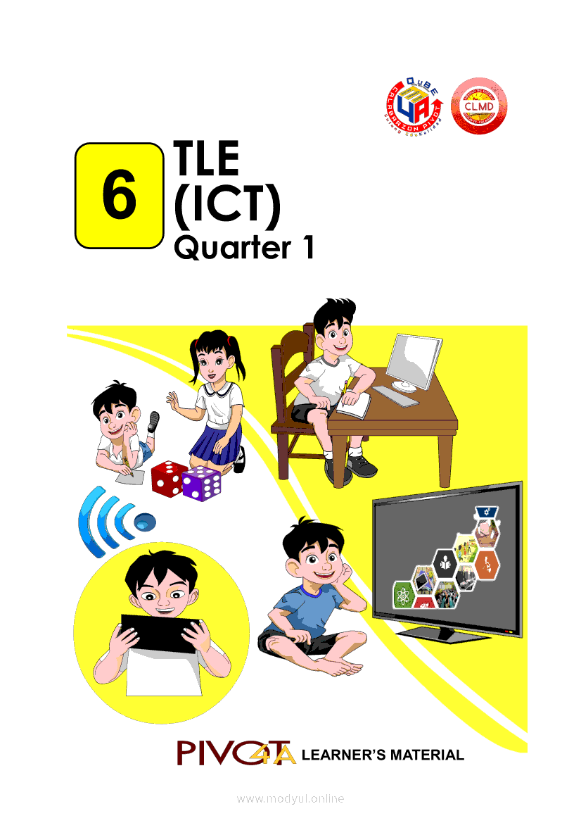TLE 6 ICT Grade 6 Modules